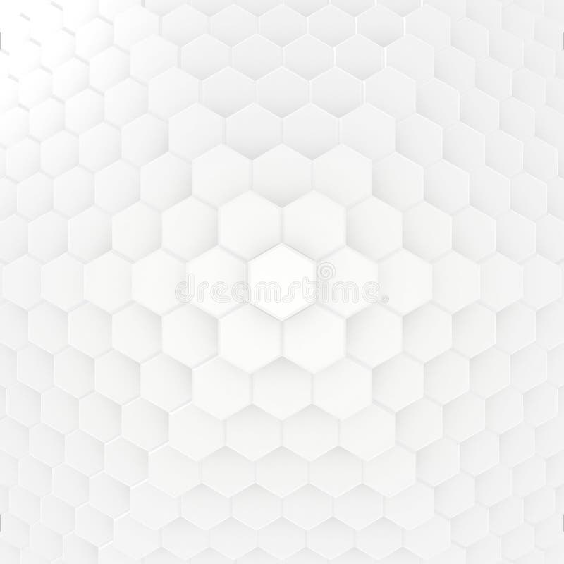 Hexa Extruded Background stock illustration. Illustration of design ...