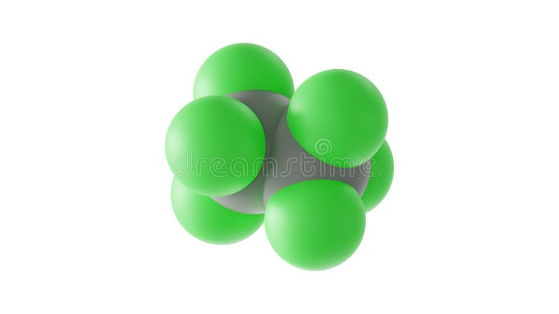 Hexachloroethane Molecule Stock Illustrations – 5 Hexachloroethane ...