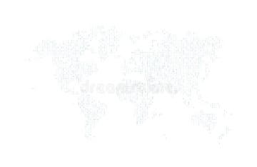 Digital World Map Hexadecimal Stock Illustrations – 28 Digital World ...