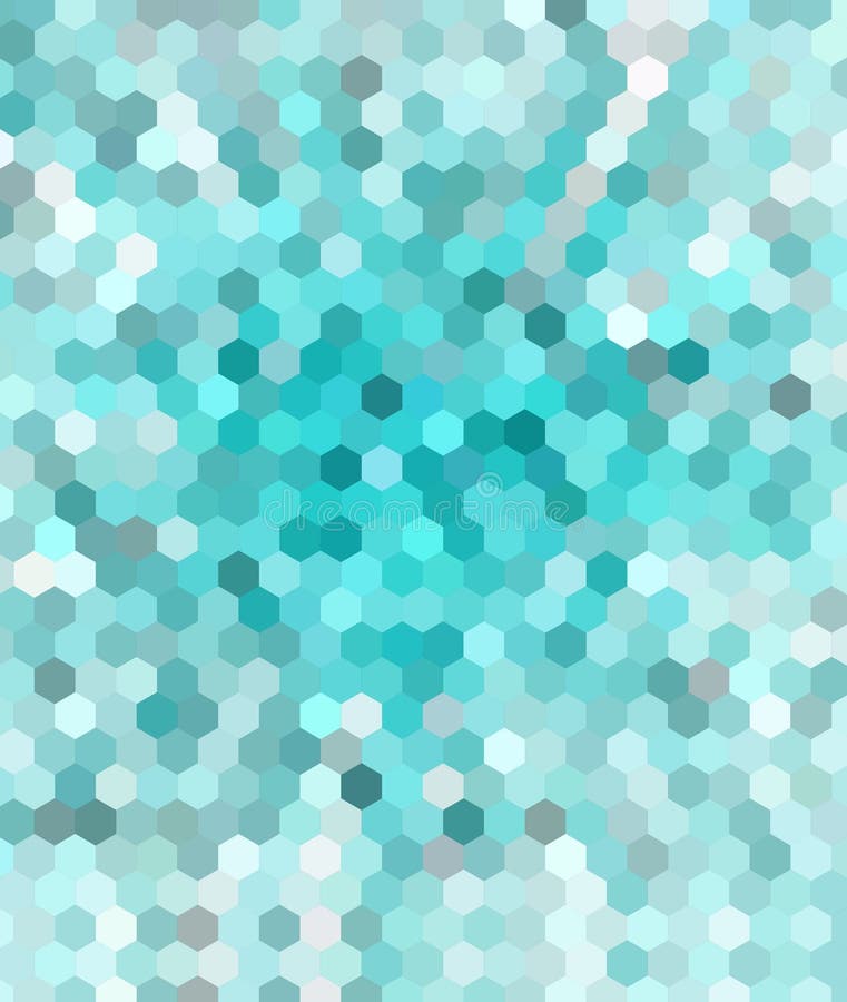 Hexagon Abstract Background Stock Illustration - Illustration of ...