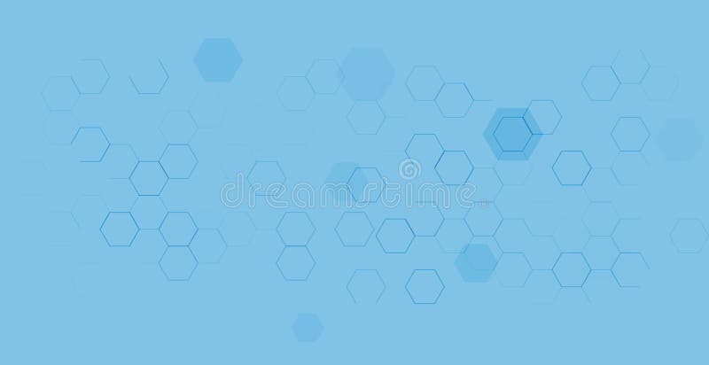 Hexagon Background Abstract Pattern Medical Geometric Tech Vector ...