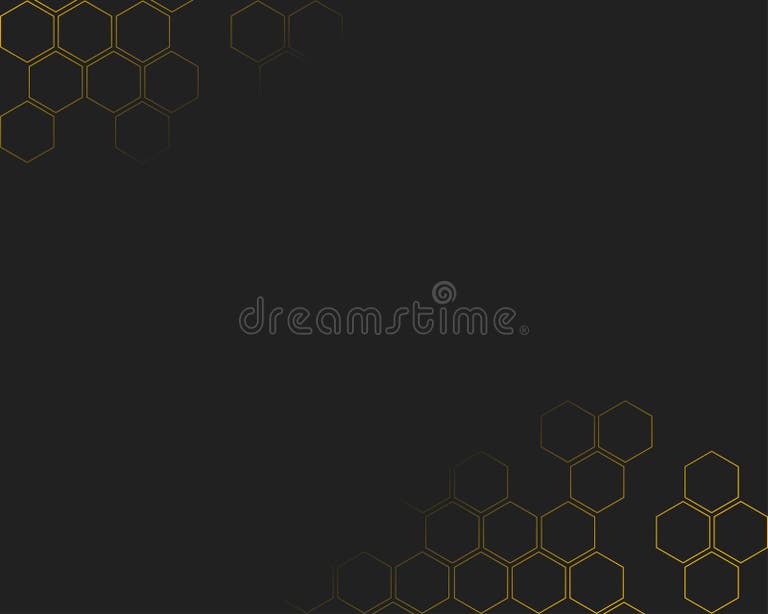 Hexagon Bee Hive Design Art Space Background Stock Illustrations – 178 ...