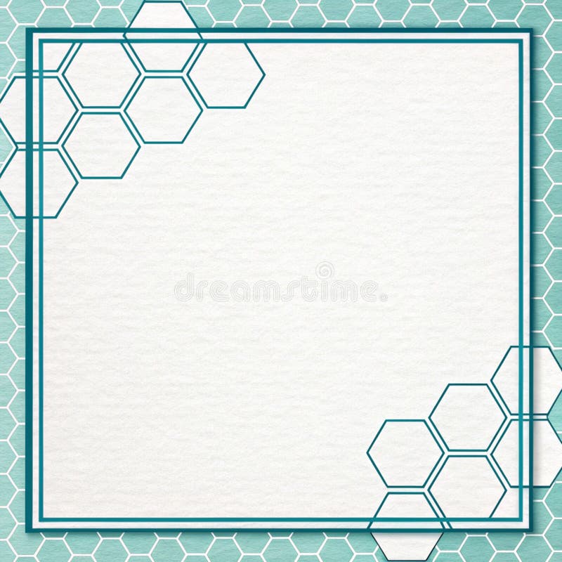 Hexagon Border Paper Texture Modern Techy and Versatile Stock ...