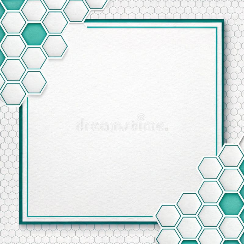 Hexagon Border Paper Texture Modern Techy and Versatile Stock ...