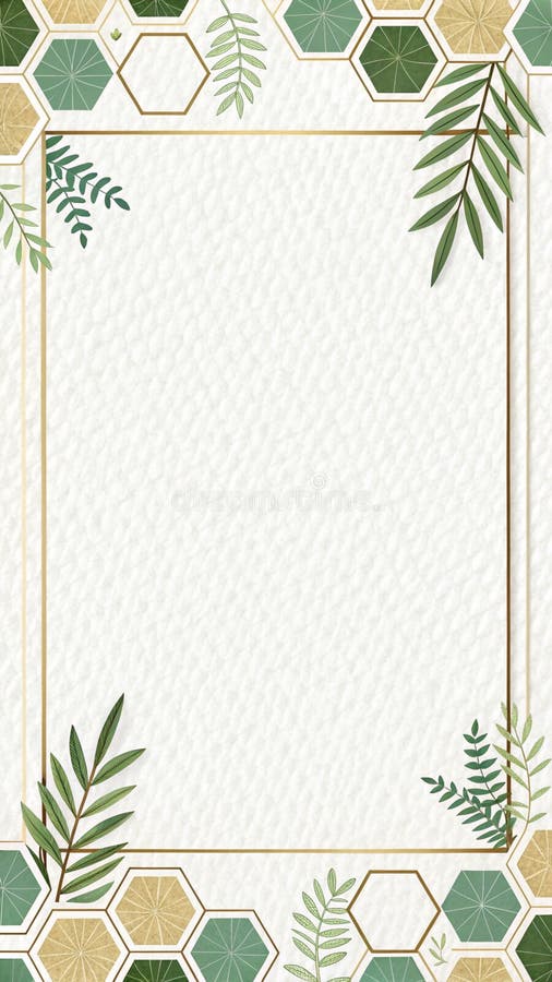 Hexagon Border Paper Texture Modern Techy and Versatile Stock ...