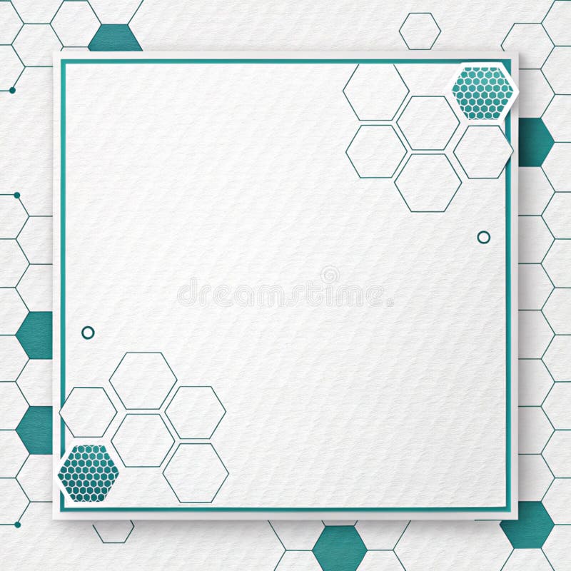 Hexagon Border Paper Texture Modern Techy and Versatile Stock ...