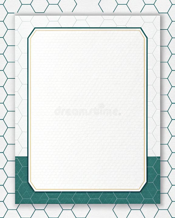 Hexagon Border Paper Texture Modern Techy and Versatile Stock ...