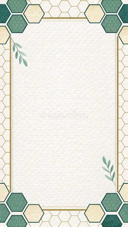 Hexagon Border Paper Texture Modern Techy and Versatile Stock ...