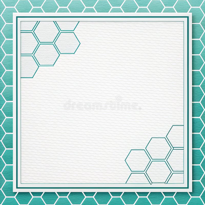 Hexagon Border Paper Texture Modern Techy and Versatile Stock ...