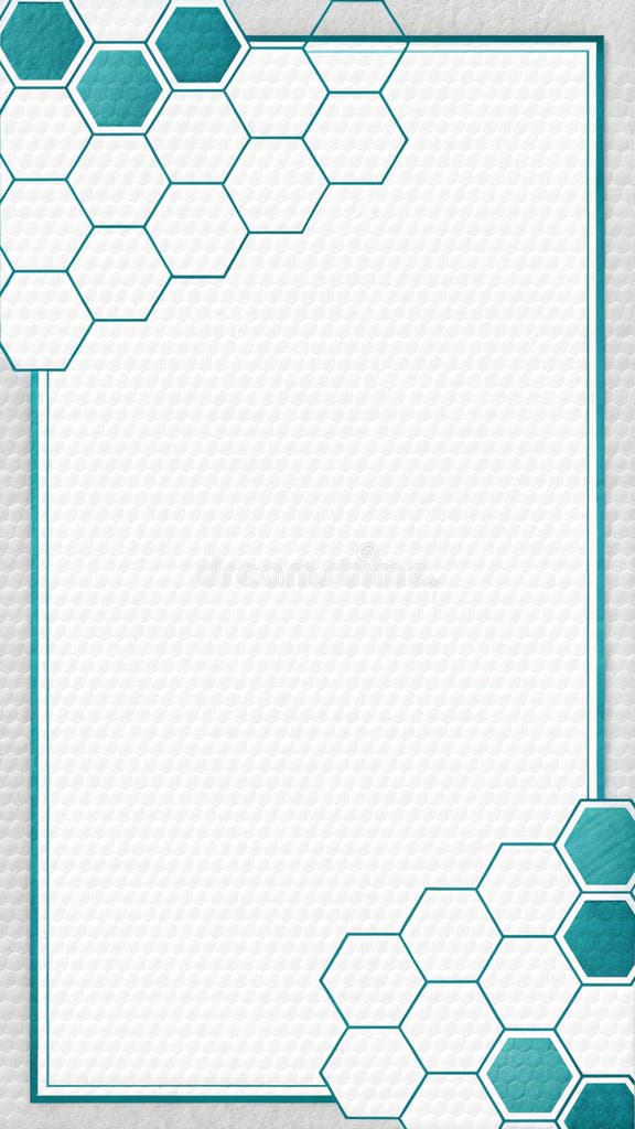 Hexagon Border Paper Texture Modern Techy and Versatile Stock ...