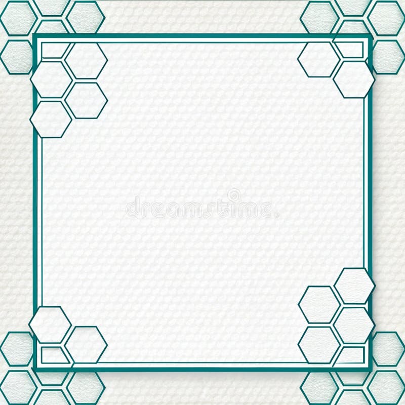 Hexagon Border Paper Texture Modern Techy and Versatile Stock ...