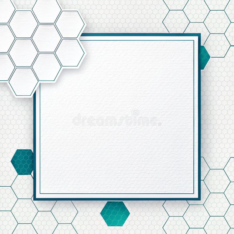 Hexagon Border Paper Texture Modern Techy and Versatile Stock ...