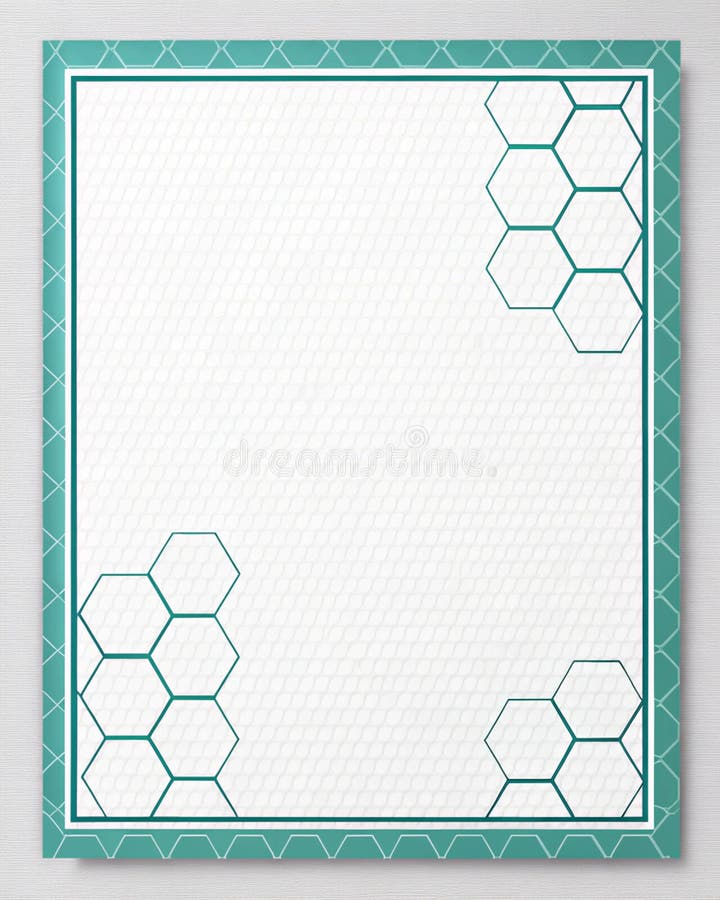 Hexagon Border Paper Texture Modern Techy and Versatile Stock ...