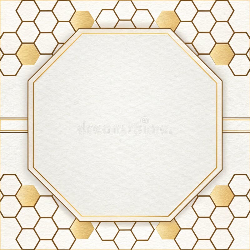 Hexagon Border Paper Texture Modern Techy and Versatile Stock ...