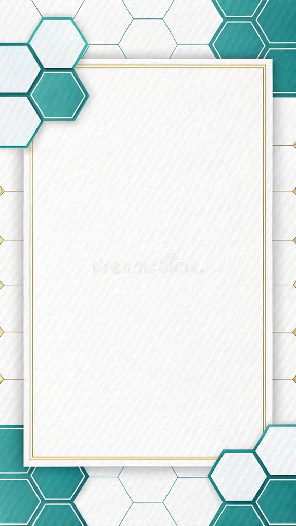 Hexagon Border Paper Texture Modern Techy and Versatile Stock ...