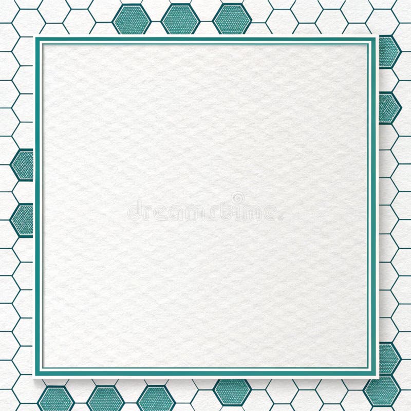 Hexagon Border Paper Texture Modern Techy and Versatile Stock ...