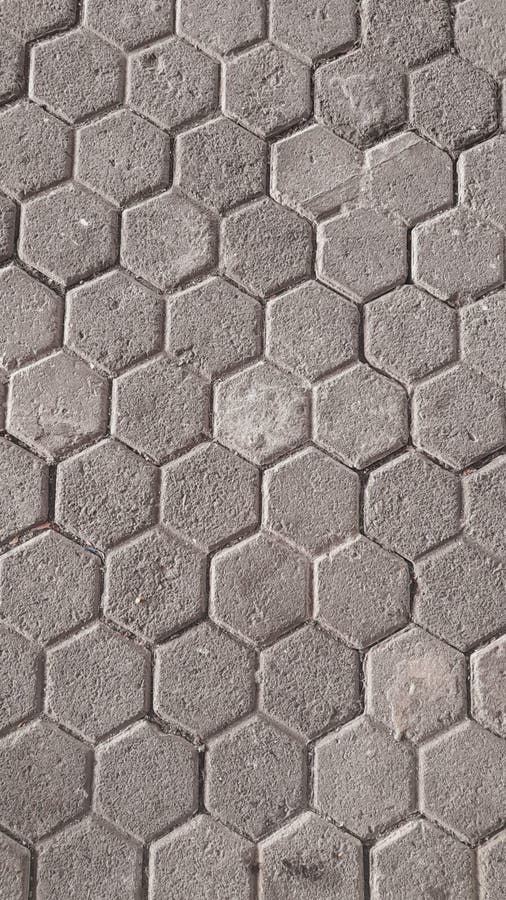 Hexagon brick detail stock image. Image of cobblestone - 262907391