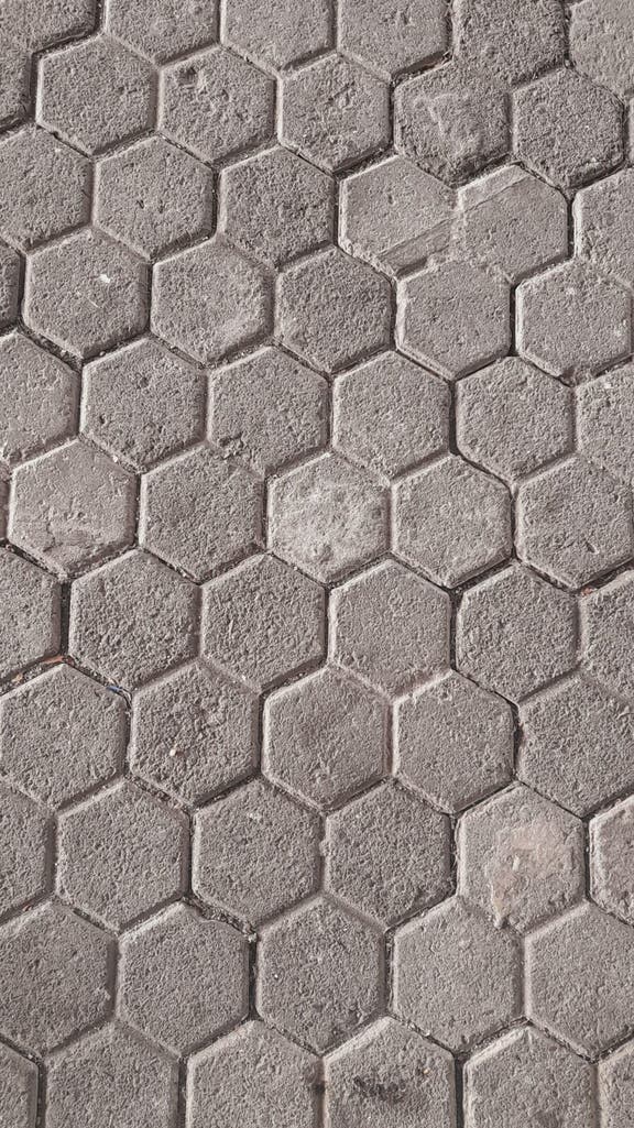 Hexagon brick detail stock image. Image of cobblestone - 262907391