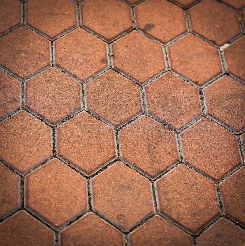 Hexagon bricks stock image. Image of bright, architecture - 38330365
