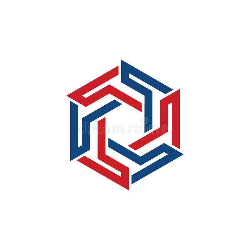 Hexagon Corporate Community Team Cool Logo Symbol Stock Vector ...