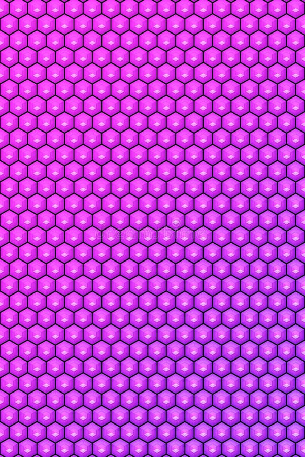 Hexagon Cube Pattern Cover Geometric, Abstract Poster Stock Image ...