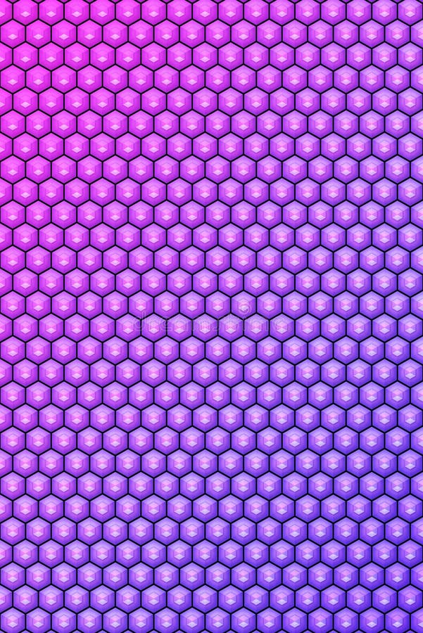 Hexagon Cube Pattern Cover Geometric, Abstract Template Stock ...