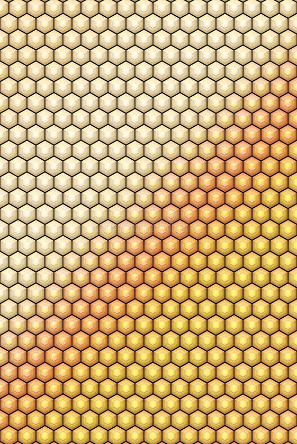 Hexagon Cube Pattern Cover Geometric, Illustration 3d Stock ...