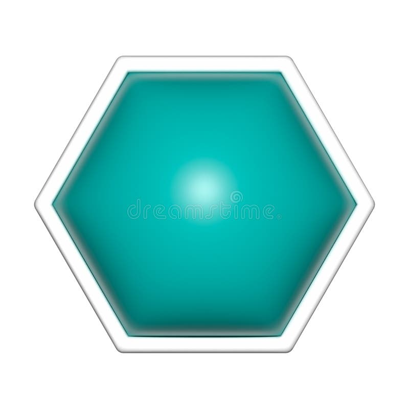Hexagon 3d Shapes, 3d Geometric Basic, Simple Hexagon Shape Stock ...