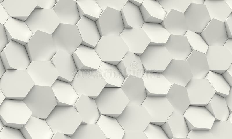 Hexagon Geometric Background Stock Illustration - Illustration of ...