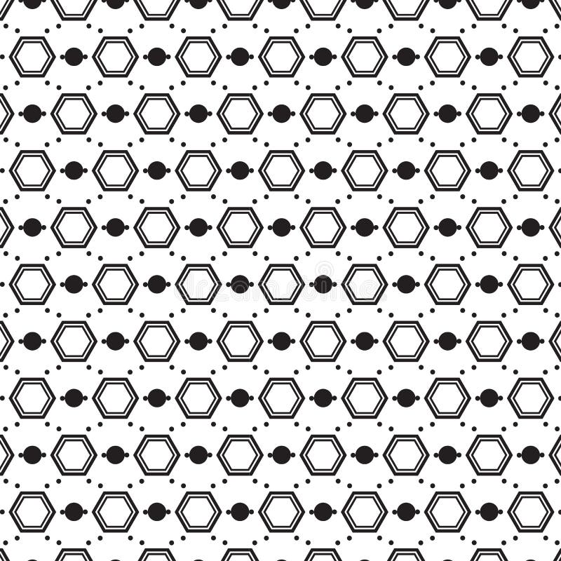 Hexagon Geometric Cover Tile Fabric Pattern Background Vector ...