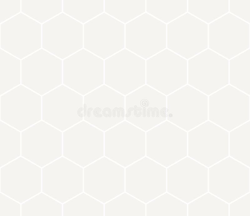 Hexagon Geometric Light Gray Graphic Design Pattern Stock Vector ...