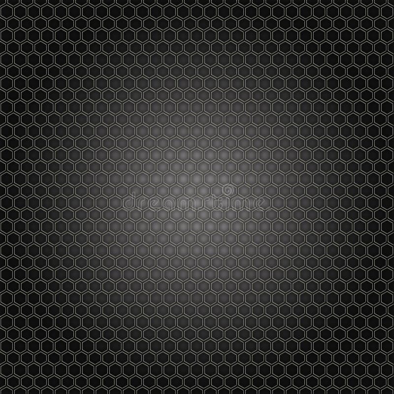 Hexagon grid texture stock illustration. Illustration of industrial ...
