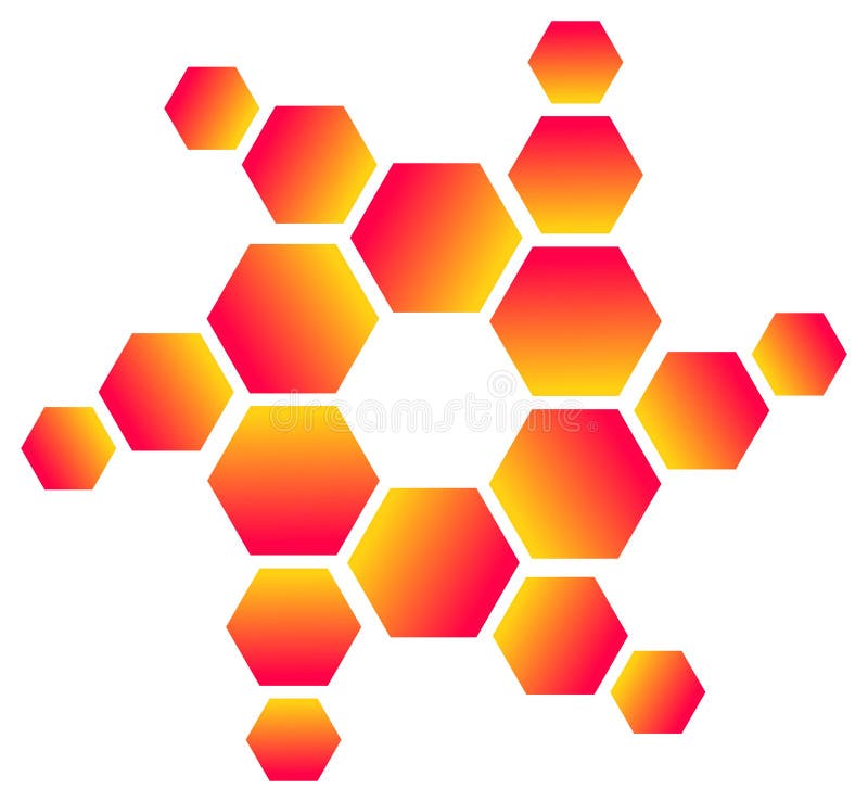 Hexagons Cell Symbol Stock Illustrations – 991 Hexagons Cell Symbol ...