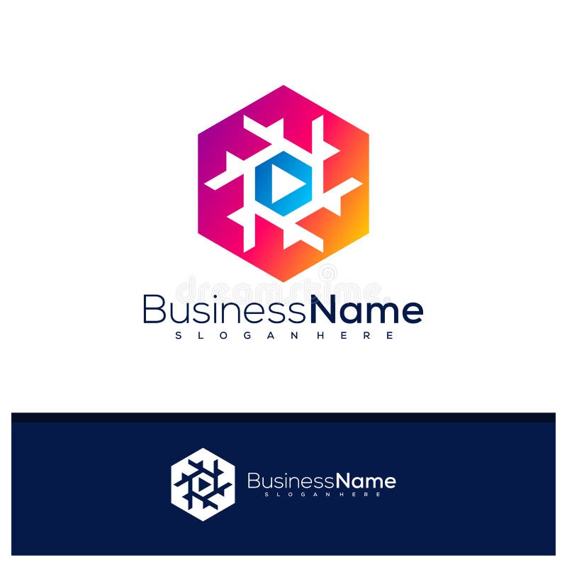 Hexagon Logo Design Vector, Creative Hexagon Logo Concepts Template ...