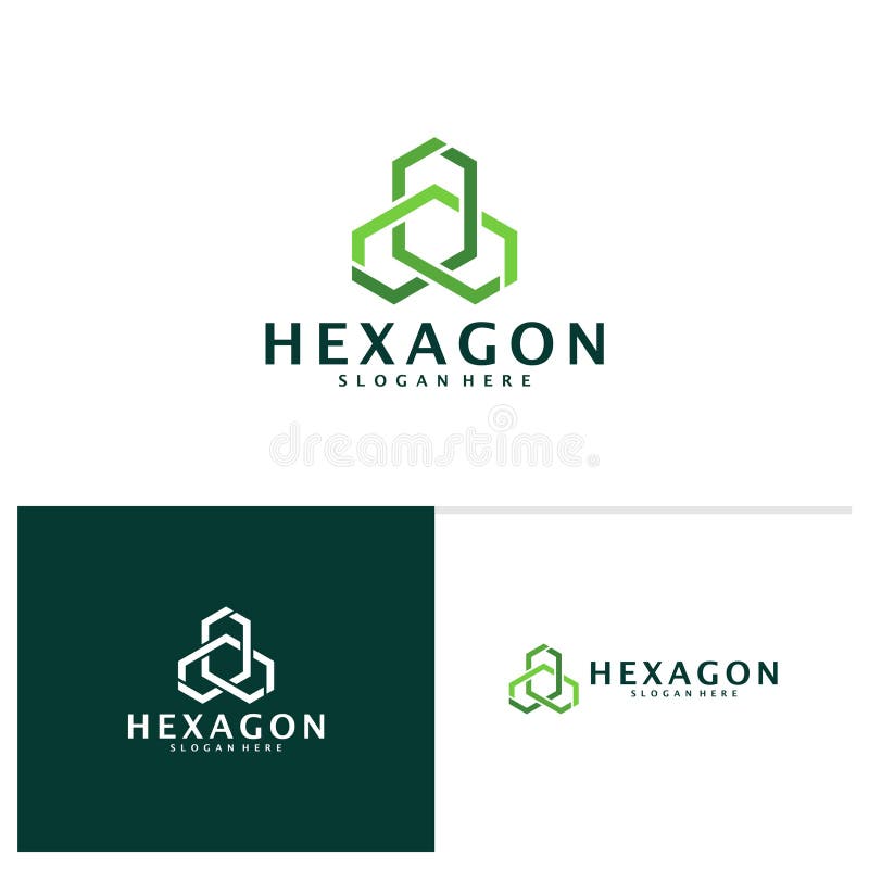 Hexagon Logo Template, Creative Hexagon Logo Design Vector, Hexagon ...
