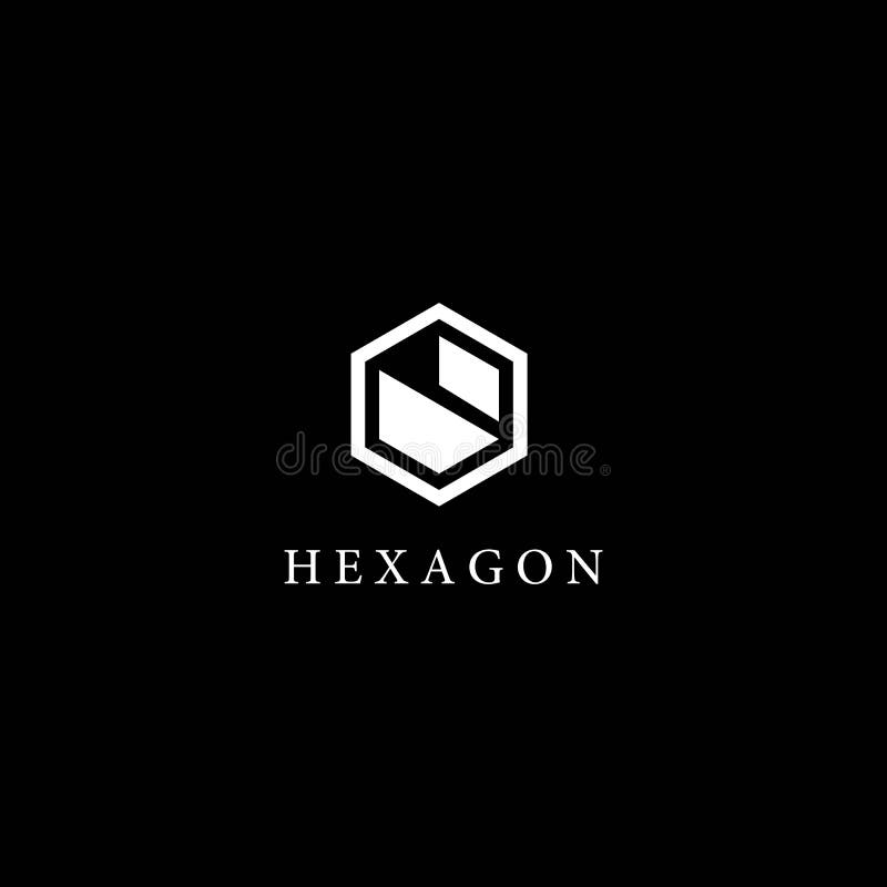 Hexagon Connection Logo Design Stock Vector - Illustration of logo ...