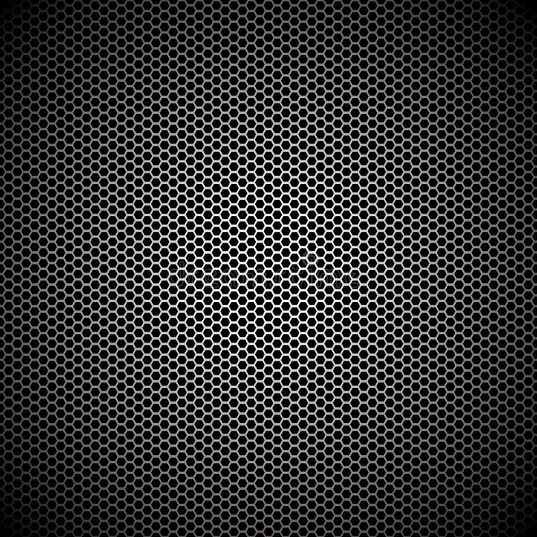 Metal Hexagon Perforated Texture Stock Illustrations – 478 Metal ...
