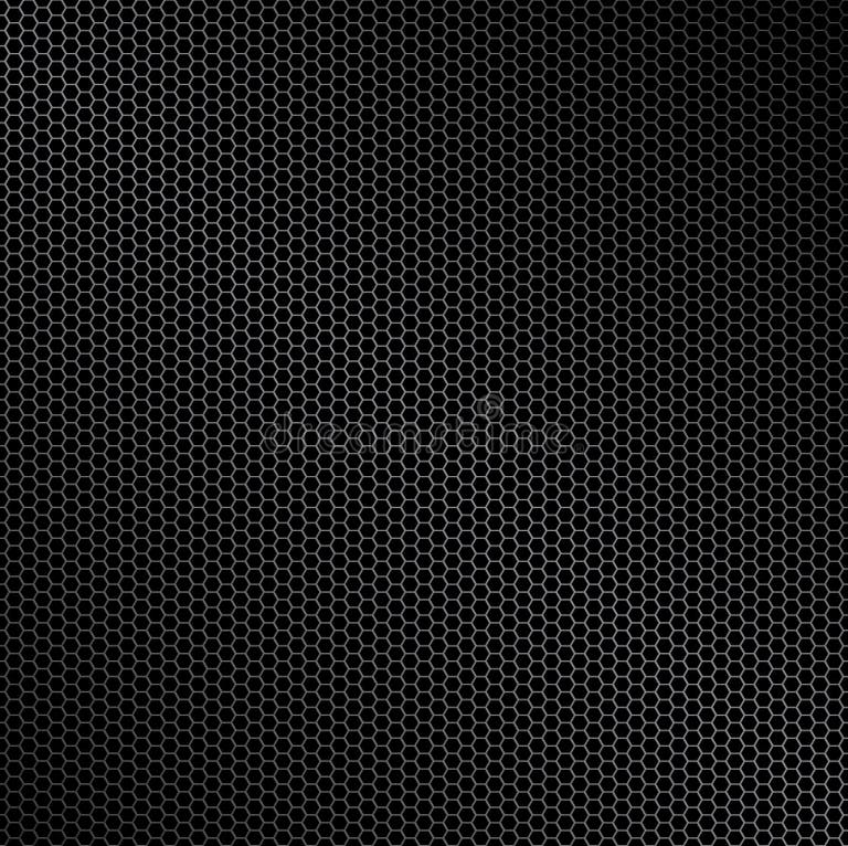 Metal Hexagon Perforated Texture Stock Illustrations – 478 Metal ...