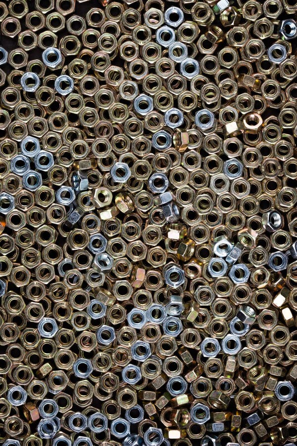 Nuts texture stock image. Image of grooved, circle, iron - 33090149