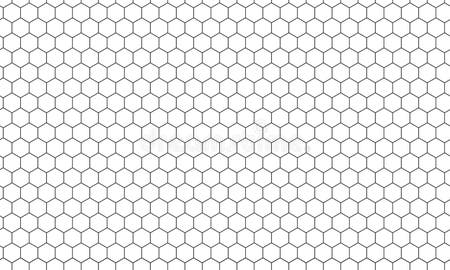 Hexagon Net Honeycomb Pattern Vector Background Stock Vector ...