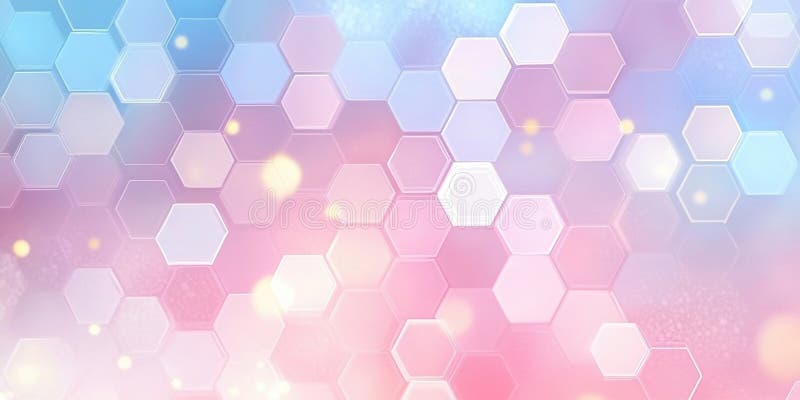 Abstract Hexagon Pattern Background Pastel Pink Blue Gradient Stock Photos - Free & Royalty-Free ...