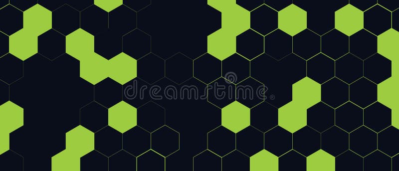 Hexagon Pattern, Abstract Medical Science Honeycomb Molecule Chemistry ...