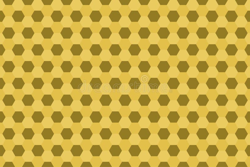 Hexagon Pattern for Background Stock Illustration - Illustration of ...
