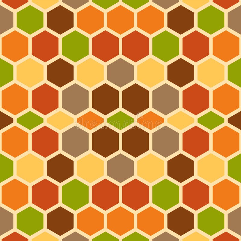 Hexagon pattern stock illustration. Illustration of abstract - 41100199