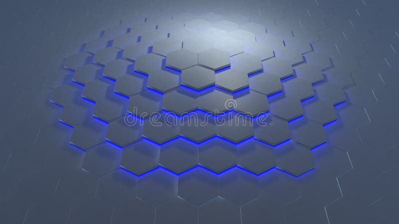 Hexagon pattern stock illustration. Illustration of organization - 41075441