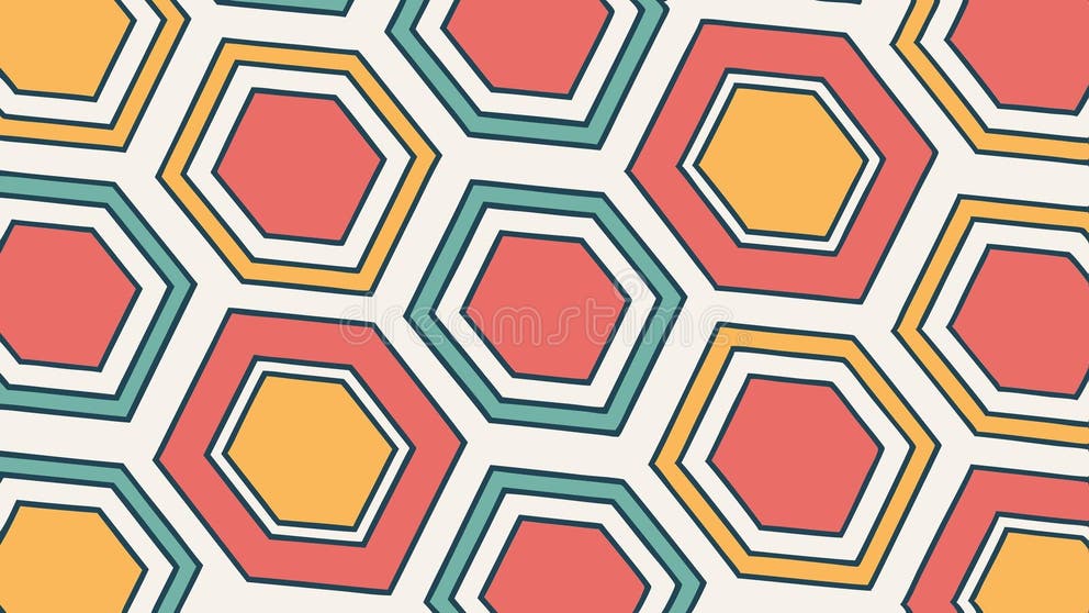 Hexagon Pattern Design, Geometric Shapes for Modern and Background ...