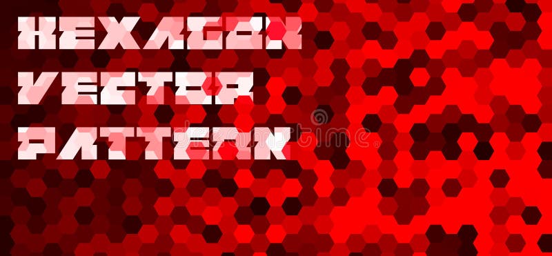 Digital Red Hexagon Background Stock Illustrations – 10,207 Digital Red ...