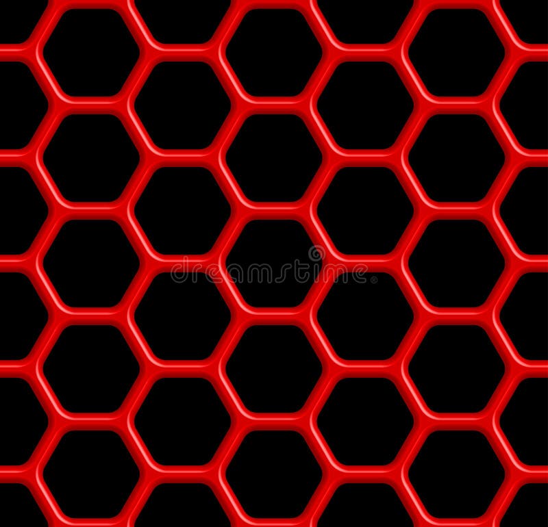Hexagon pattern stock vector. Illustration of checked - 52457932