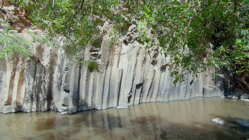 Hexagon Pool Visuals North Israel Stock Footage - Video of middle ...