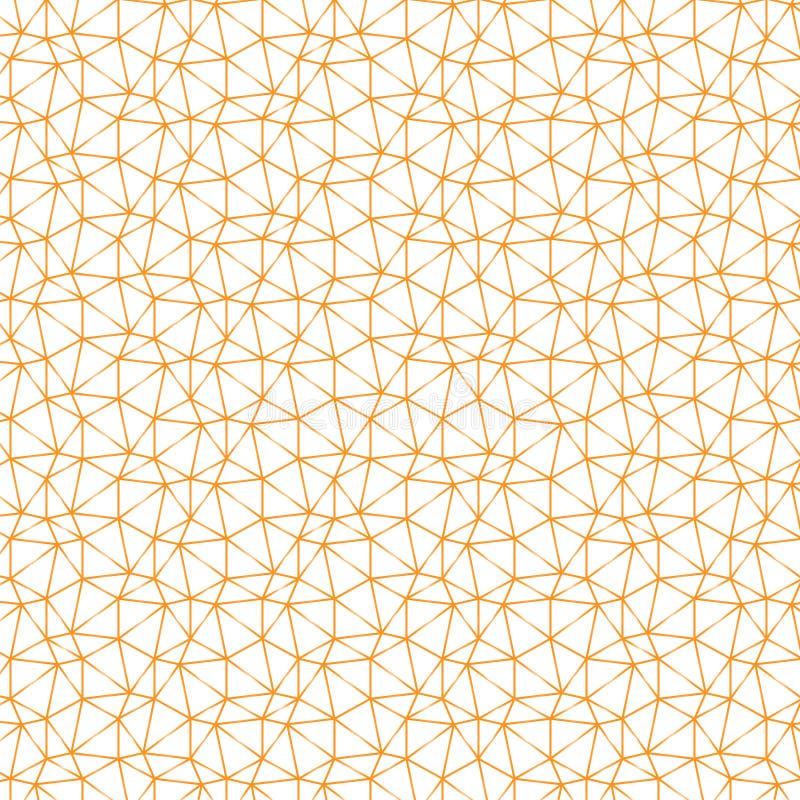 Vector. Geometric Abstract Wire Style Seamless Pattern. Stock Vector ...